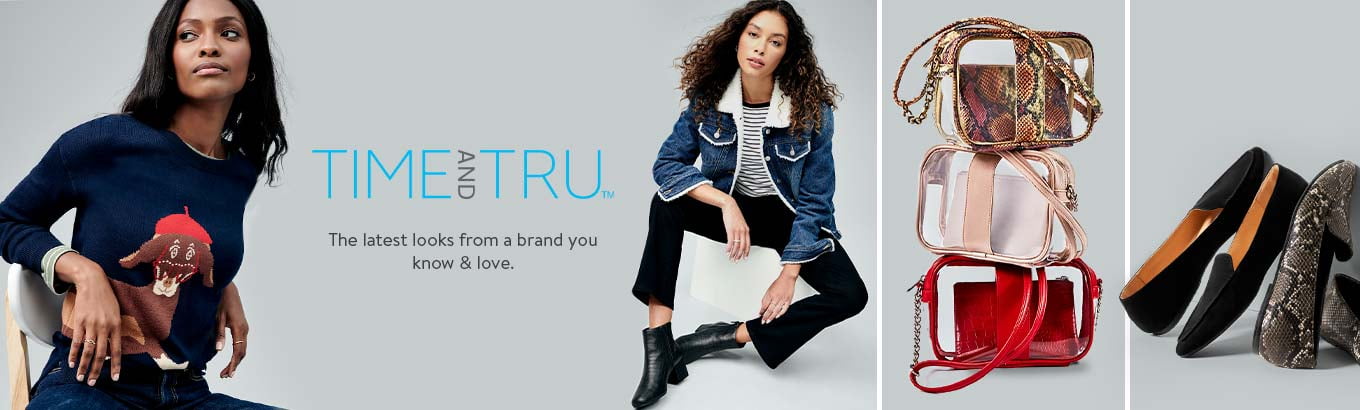 Time and Tru Tops & Tees - Walmart.com