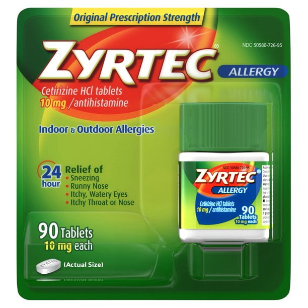 Zyrtec in Allergy Medicine - Walmart.com