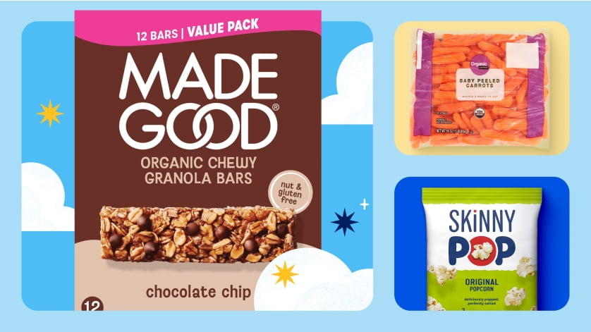 Snack stock-up under $25*