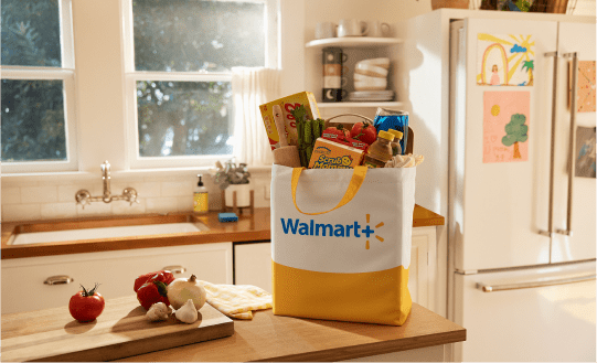 Walmart+ Membership Landing Page