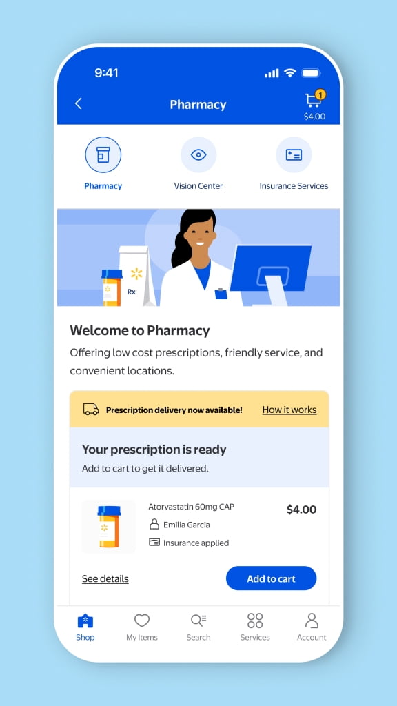 Pharmacy Delivery - Walmart.com