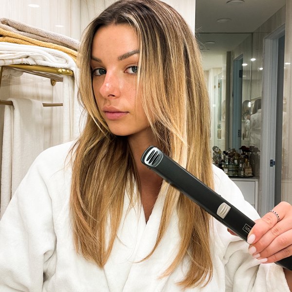 Kristin Ess Hair 3-In-One Ceramic Flat Iron Hair Straightener for ...