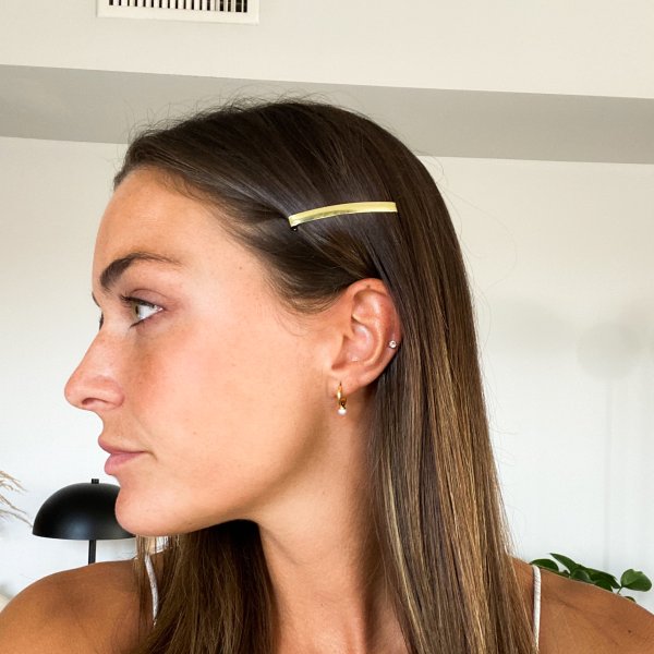 Claire's Gold Jewel Tone Butterfly Hair Pins - 6 Pack - Walmart.com