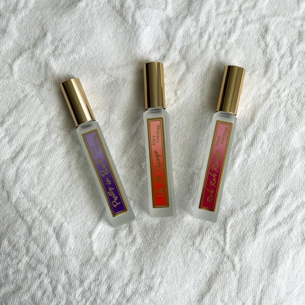 Juicy Couture Rock The Rainbow Rah Rah Rouge Body Mist for Women, 8 oz ...