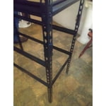Muscle Rack Freestanding Black 5-Tier Steel Shelving Unit, 800lbs ...