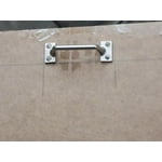 Hyper Tough Window Sash Lift Pull Satin Nickel Finish, 4 Inch Pull ...
