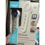 Equate Bluetooth Dual-Function Infrared Thermometer, Forehead and Ear ...