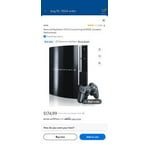 Consola PlayStation 3 PS3 80 GB Negra reacondicionada | Walmart en línea