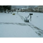 HART 40V 18-inch Cordless Electric Snow Blower, Brushless, Push Start ...