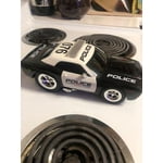 Kidirace RC Remote Control Car with Emergency Lights, Sirens, Rubber ...