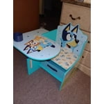 Bluey Chair Desk with Storage Bin by Delta Children - Greenguard Gold ...