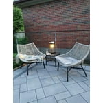 Mainstays Skyler Steel 3-Piece Wicker Rope Chat Set, Grey - Walmart.com