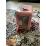 Polar Bear Mini Fridge Cooler, 6.5in. 4-Liter Retro Window Standard ...