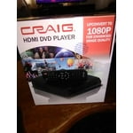 Craig DVD Player, 1080p Upconversion, HDMI Output, Remote, CVD401A ...