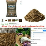 NoFloat Natural Cypress Blend Garden Mulch, Brown Yard Mulch, 2 Cubic ...