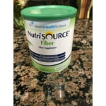 Nestle Nutrisource Unflavored Fiber Supplement Powder, 7.2 oz. Canister ...