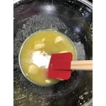 Mainstays Colorful Silicone Spatulas Set 4 with Wooden Handles, Red ...