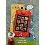 Sesame Street Learn with Elmo Electronic Learning Phone, 6-inch Kids ...