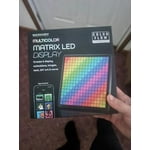 Merkury Innovations LED Matrix Pixel Night Light Display with New ...