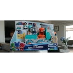 PJ Masks Romeo Bot Builder Playset with Car, Figures, Lights and Sounds ...