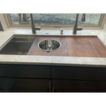 "Ruvati 57"" Undermount Single Basin Stainless Steel Kitchen Sink ...