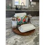 The Pioneer Woman Willow 12-Inch Revolving Food Server - Walmart.com