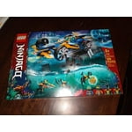 LEGO NINJAGO 71752, 2-in-1 Sub Speeder with Jay & Cole Minifigures (356 ...