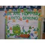 Carson-Dellosa Decorative Funky Frog Bulletin Board Set - Walmart.com