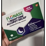 Flonase Nighttime Allergy Relief Tablets, Up to 6 Hours of Relief - 36 ...