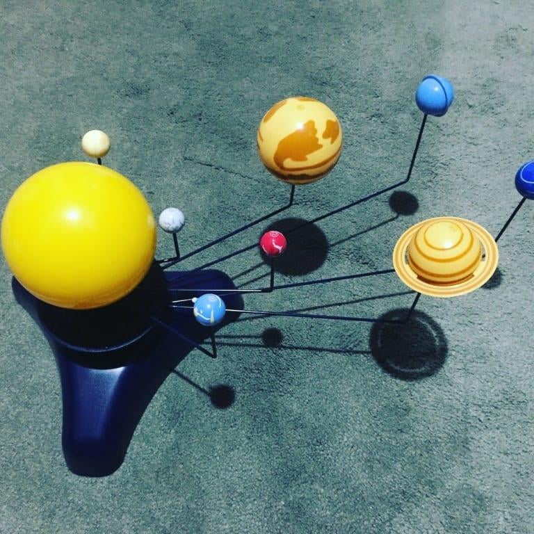 Motorized Solar System Mobile