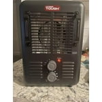 Hyper Tough 1500W Electric Utility Fan- Forced Space Heater, Indoor ...