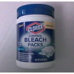 (2 pack) Clorox Zero Splash Bleach Packs, Regular Scent, 8.9 oz, 12 ...