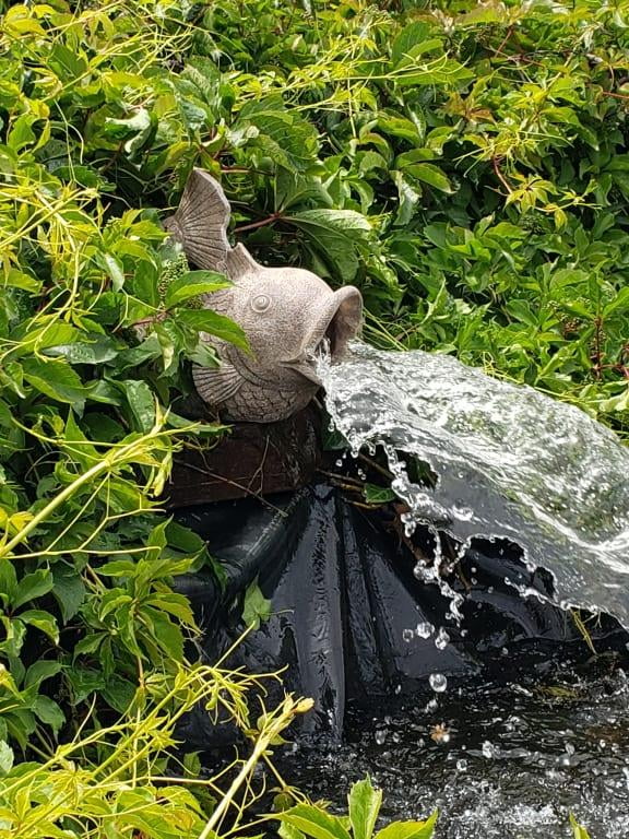 Fisherman Decorative Gutter Downspout | Shelly Lighting