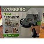 WorkPro 6GPH Electric Paint Sprayer with 0.8mm Nozzle, 120 Volt, Model ...