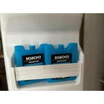 Igloo MaxCold Reusable Small Ice Freeze Block - Blue, Freezer Packs ...