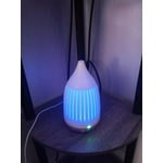 Mainstays Ultrasonic Aroma Cone Diffuser White, Use with Essential Oils ...