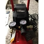 Hyper Tough 3 Gallon Oil Free Portable Air Compressor, 100PSI, Red ...