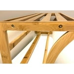 Organize It All 3 Tier Bamboo Bathroom Corner Storage Shelf - Walmart.com