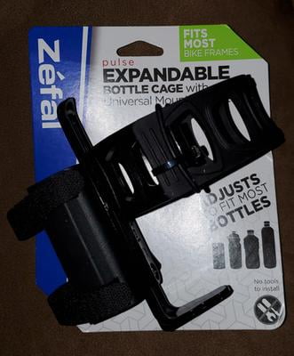 Zefal Pulse Expandable Water Bottle Bike Cage Universal Mounting Walmart