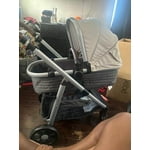 Monbebe 6-in-1 Modular Travel System, Black & Gold, Infant & Toddler ...