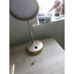 Mainstays LED Desk Lamp, Flexible Metal Gooseneck, Gold - Walmart.com