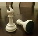 Chess Geeks 32 Classic Staunton Chess Pieces Only - 1x Single Weighted ...