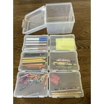 5" x 7" Clear 6-Case Photo Storage Keeper by Simply Tidy - Walmart.com