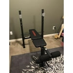 Weider Legacy Standard Bench and Rack, 410 Lb. Total Weight Capacity ...