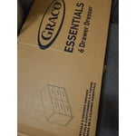 Graco Essentials 6 Drawer Nursery Double Dresser, Pebble Gray - Walmart.com