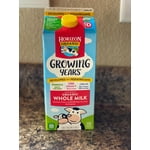 Horizon Organic Growing Years Whole Milk with DHA Omega-3, Choline ...