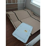 DMI Bunkie Bed Board, Queen Mattress Support, Wood 60x48x0.75in Brown ...