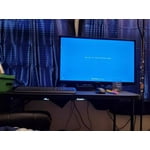 Mainstays 40" Plastic Adjustable Height Fold-in-Half Folding Table ...