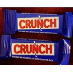 Nestle Crunch Candy Bars, Creamy Milk Chocolate with Crisped Rice, 1.55 ...