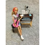 Barbie Blonde Fashion Musician Doll & Playset With Guitars and Keyboard ...